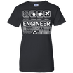 Engineer Warning Label | Funny T-shirts | Engineering Outfitters