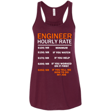 Engineer Hourly Rate | Funny T-shirts | Engineering Outfitters