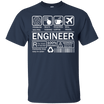 Engineer Warning Label | Funny T-shirts | Engineering Outfitters
